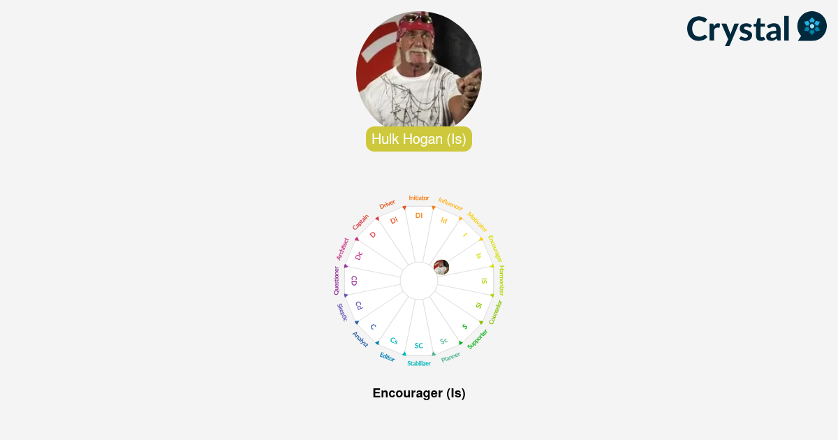 Hulk Hogan - Personality Profile